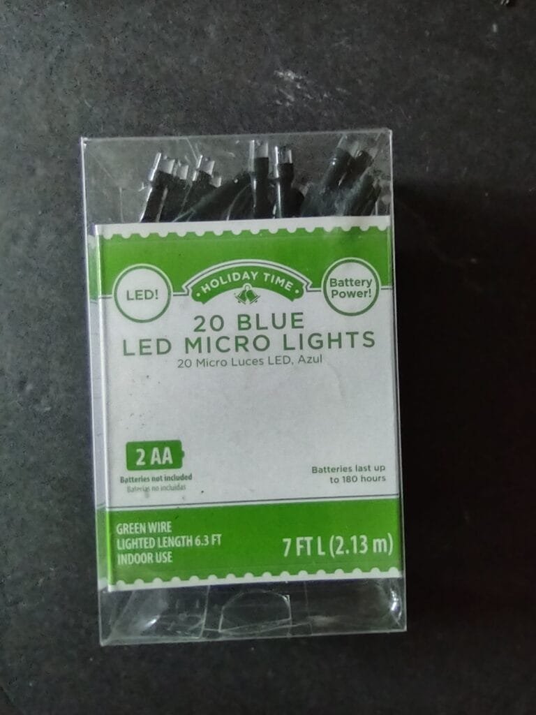20 Blue LED Micro Lights | Awesome Buys